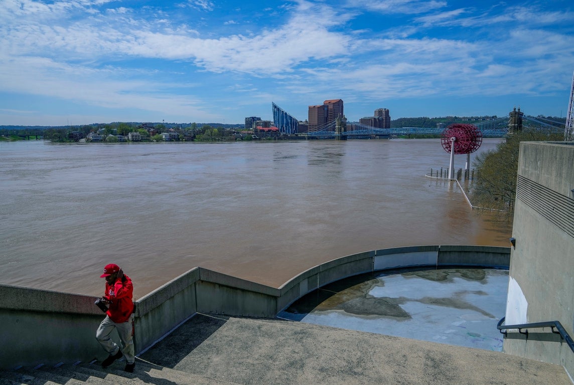 Astonishing photos show major flooding after weekend storms inundate US