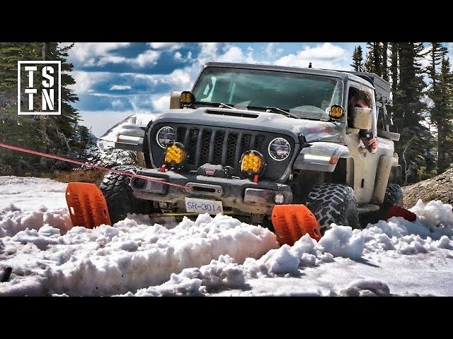 Deep Snow at 7000ft Stops the 800HP Demonator!