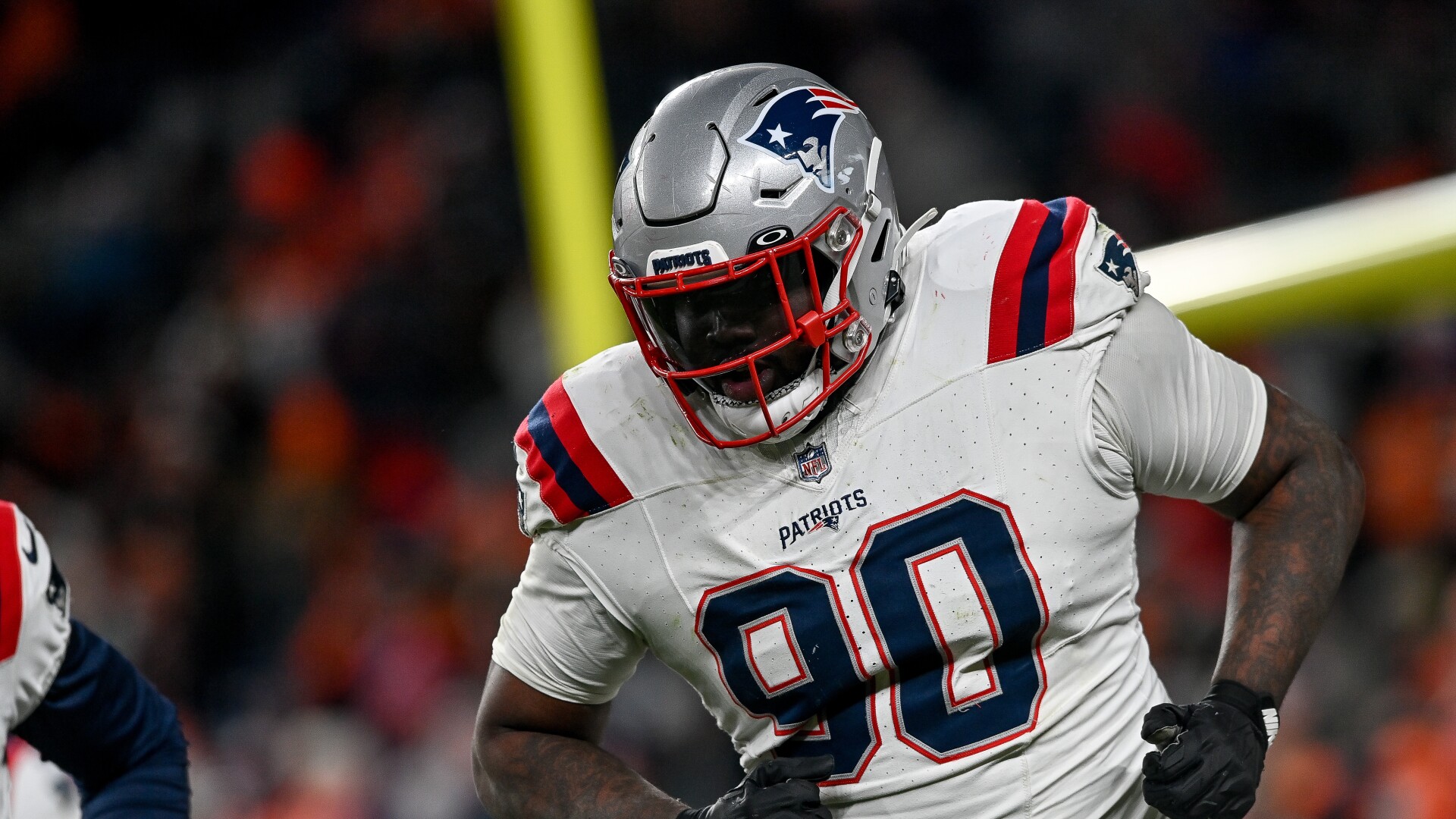 Christian Barmore is participating in the Patriots' offseason program