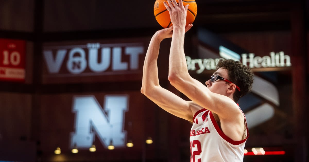 Nebraska guard Gavin Griffiths enters the NCAA Transfer Portal