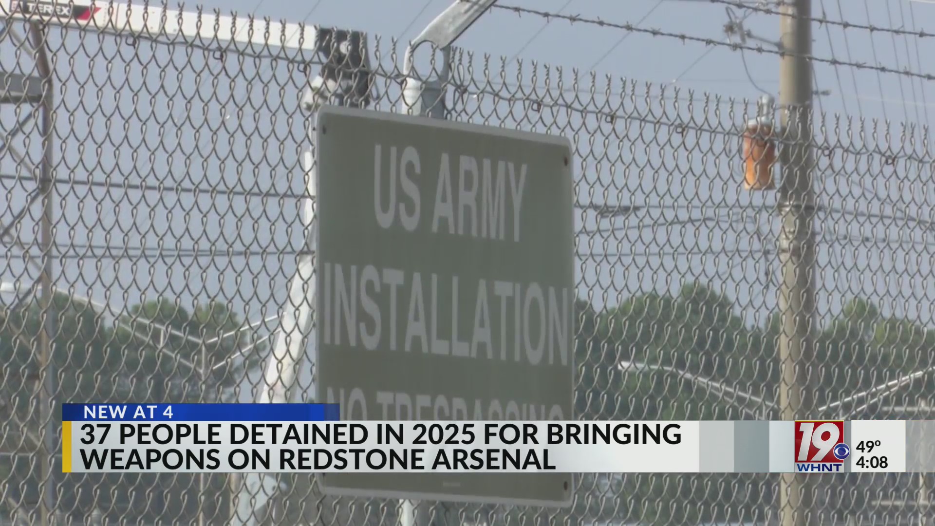 Redstone Arsenal Police Make Dozens of Gun Arrests So Far in 2025 ...
