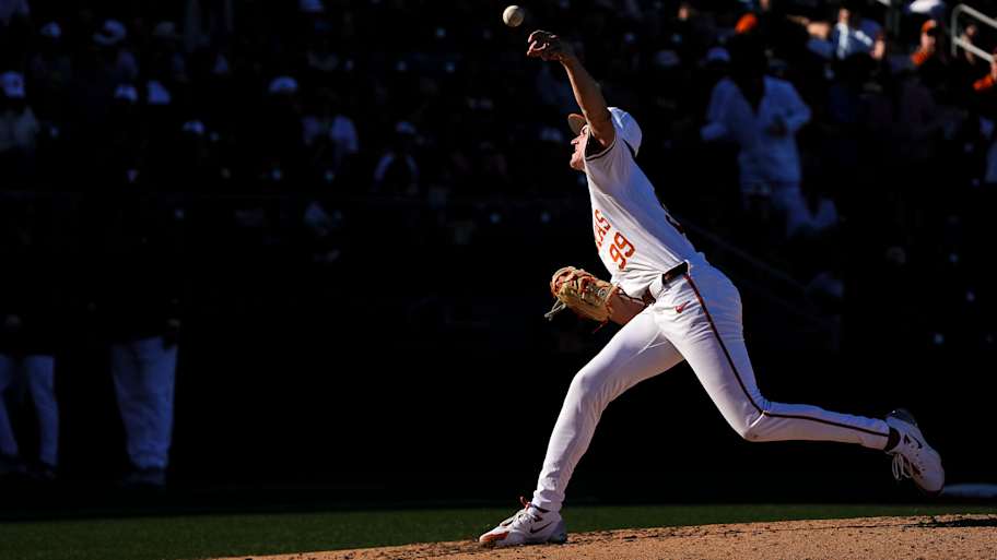 Texas Longhorns Pitcher Wins Second SEC Freshman of the Week Award
