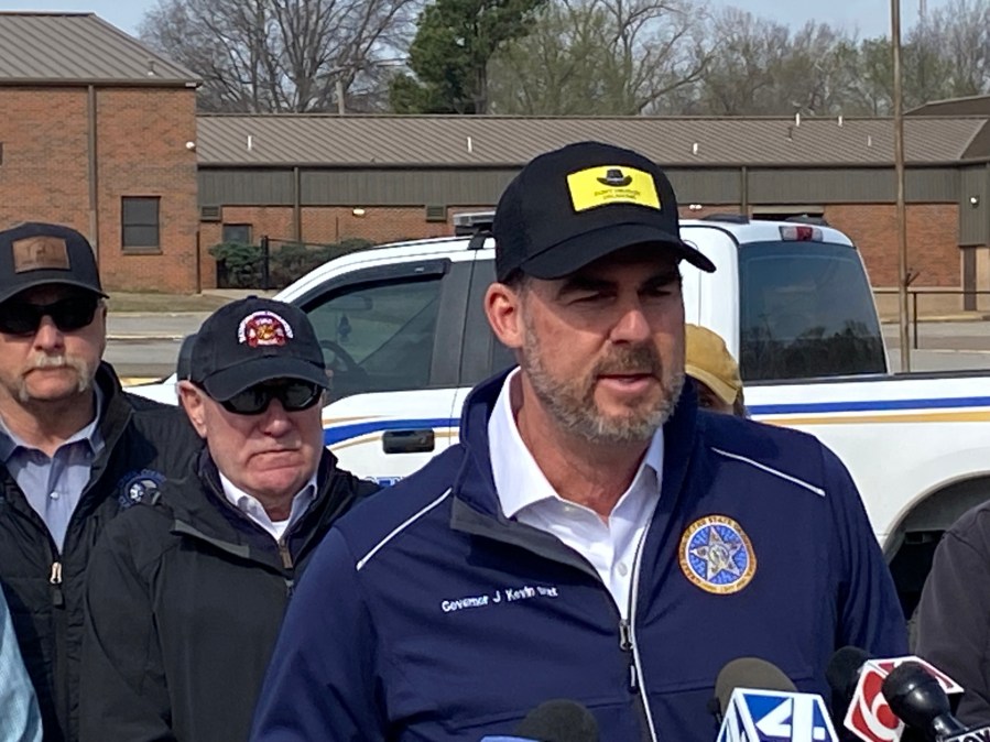 Gov. Stitt stands by firing some Forestry Service staff members