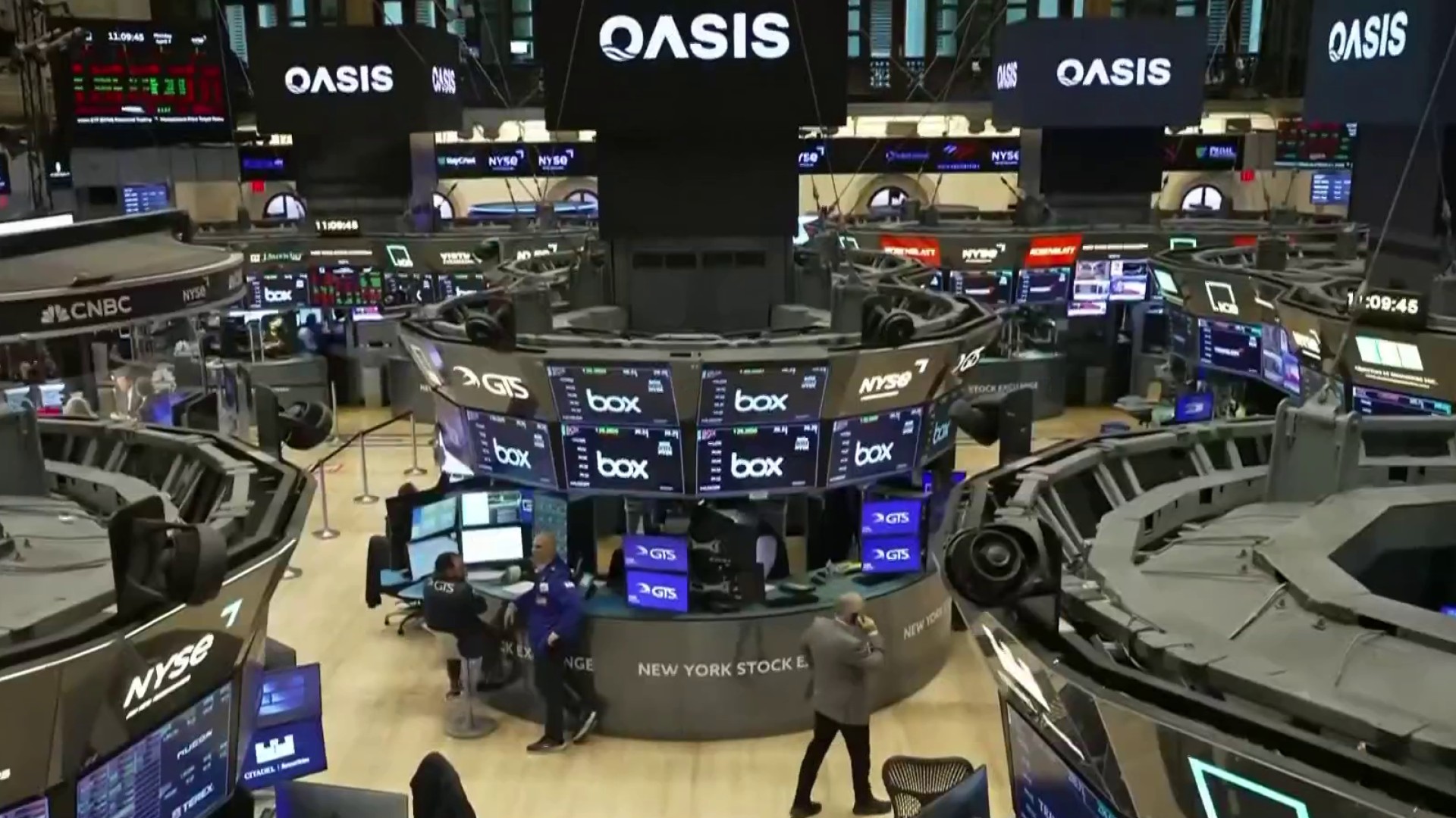 Mixed day on Wall Street amid tariff turmoil