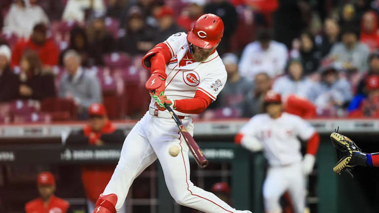 Reds Outfielder Jake Fraley Scratched From Lineup Due to Injury
