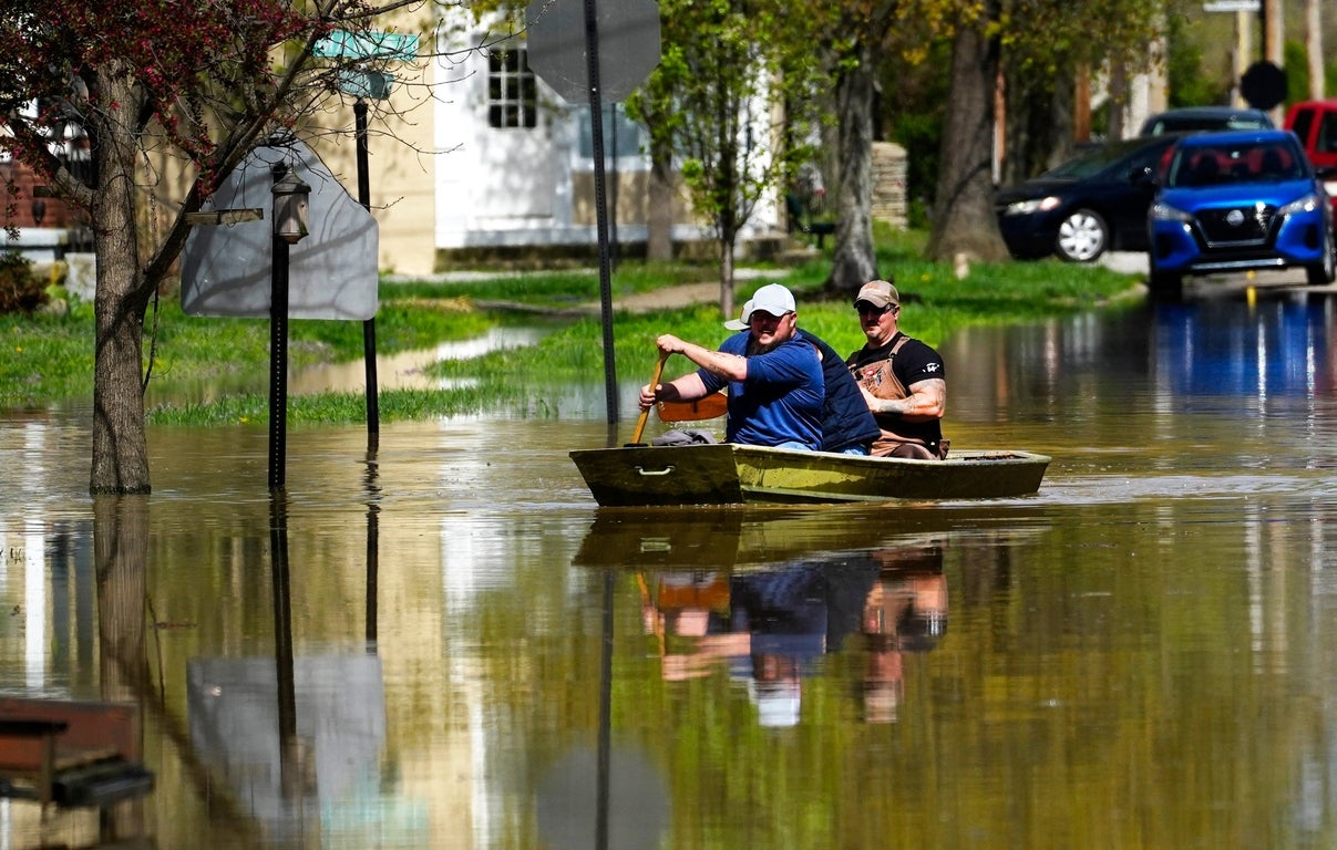 Astounding photos of last month's severe flooding in the American heartland