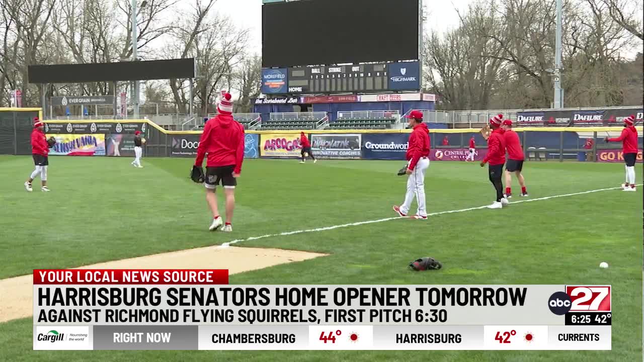 Harrisburg Senators home opener tomorrow