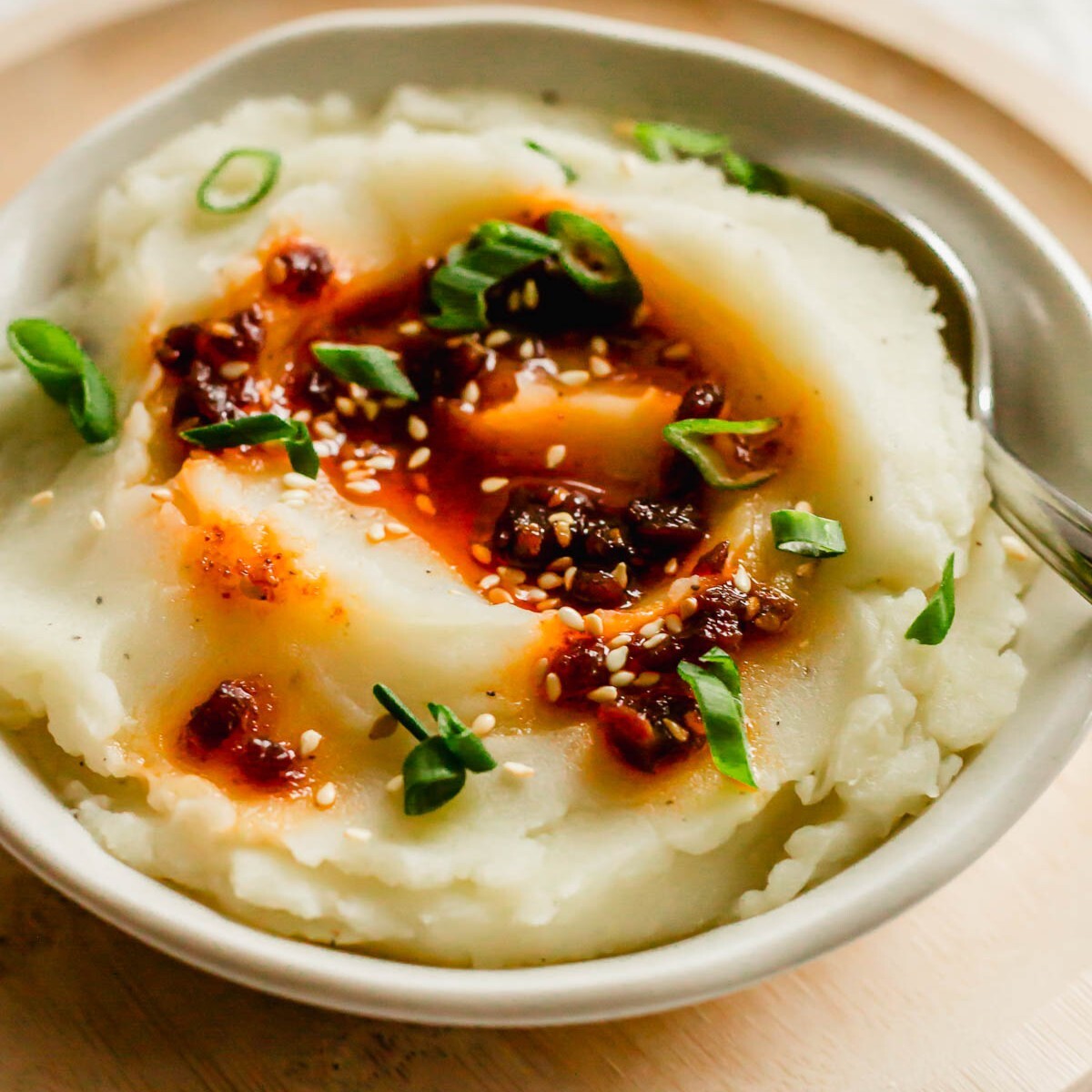 Chili Oil Mashed Potatoes