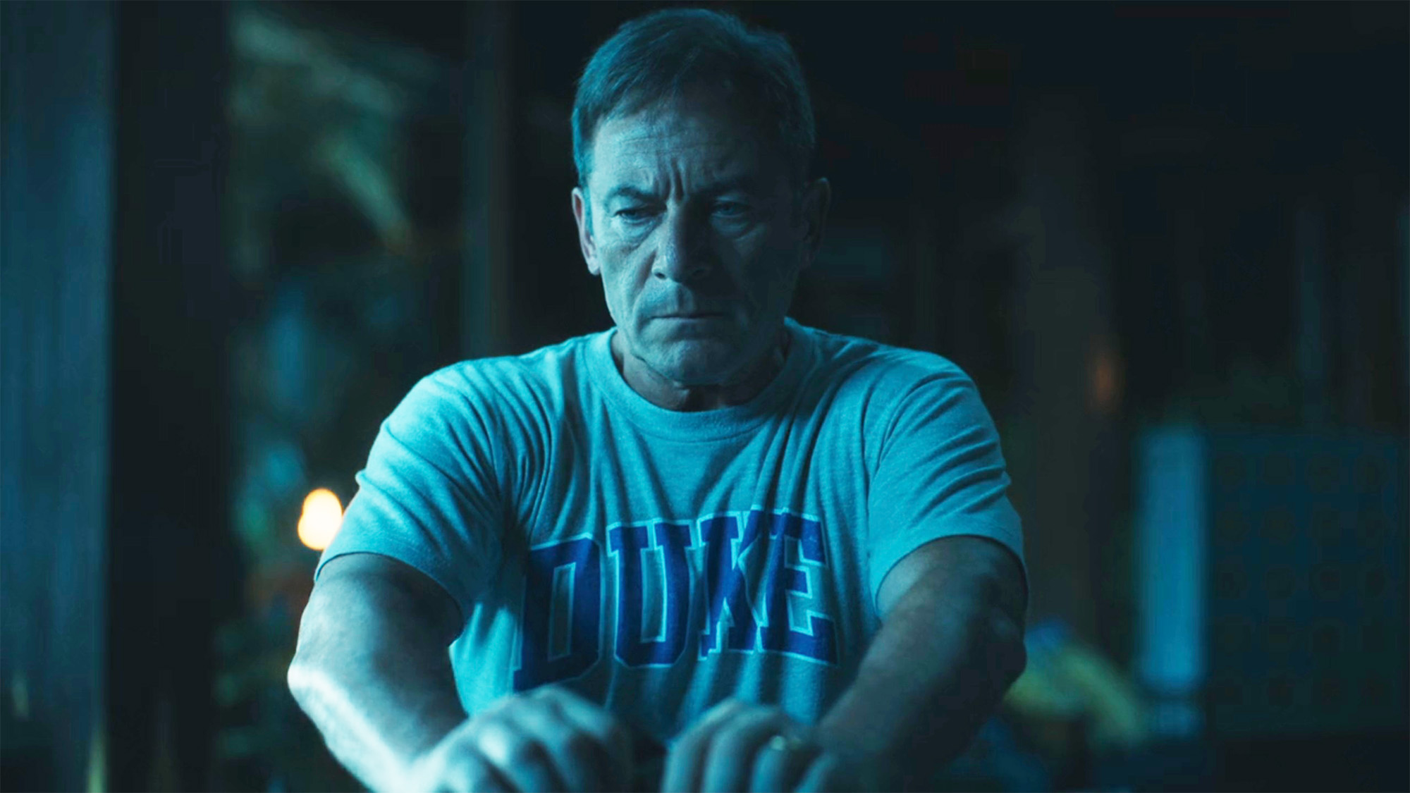 How Jason Isaacs Referenced Duke University at ‘White Lotus' Finale Party