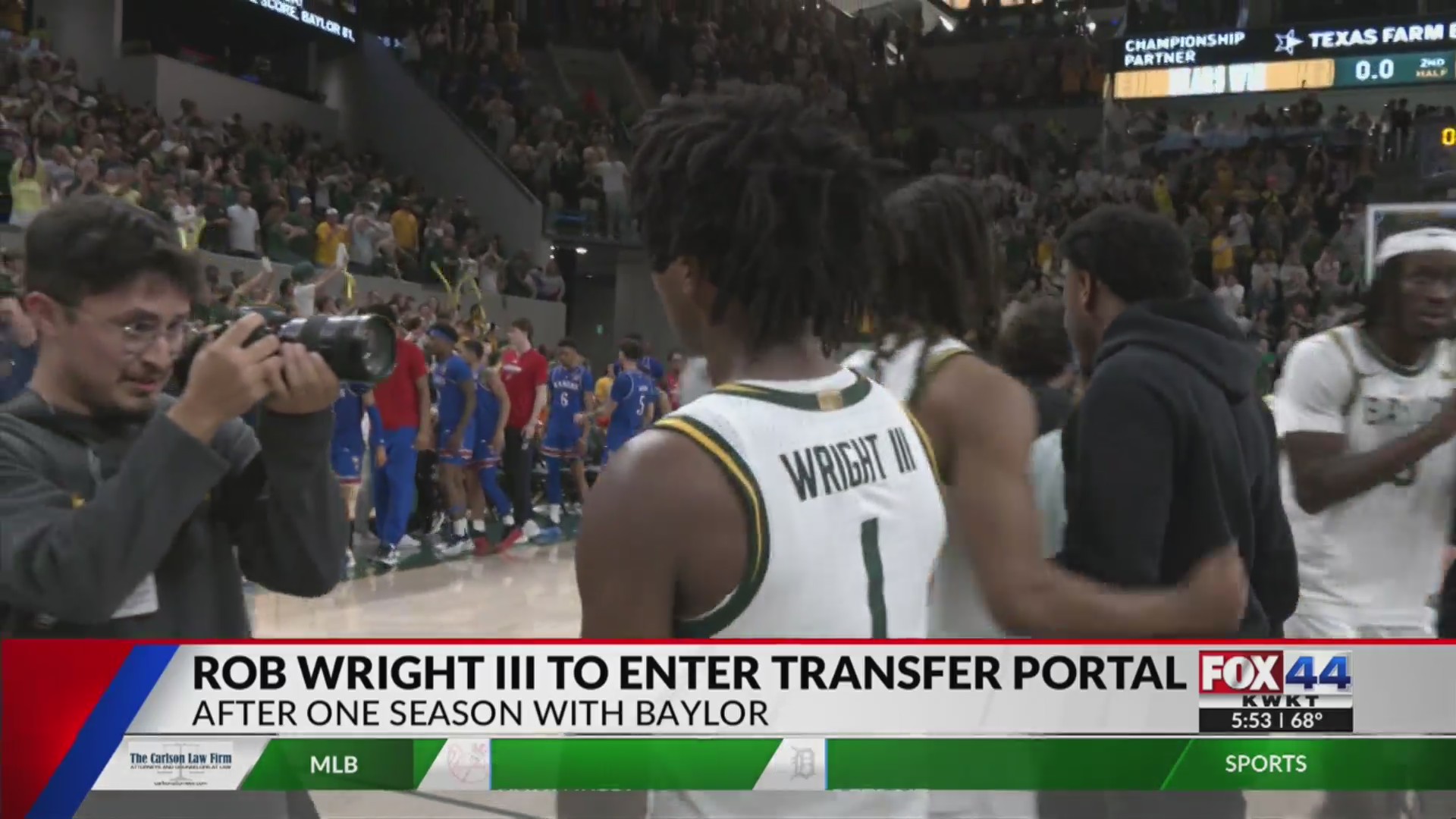 Robert Wright III enters transfer portal