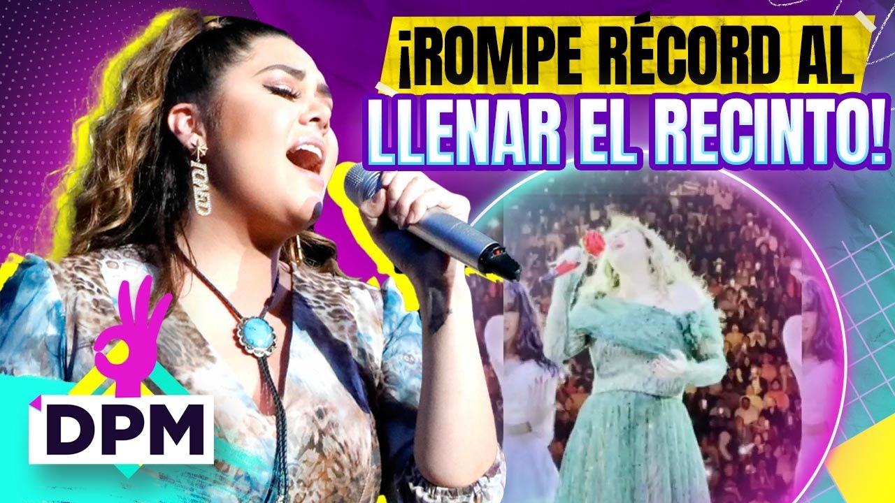 ¡Yuridia vuelve a cantar ‘Ángel’ frente a 40 MIL personas en la Plaza ...