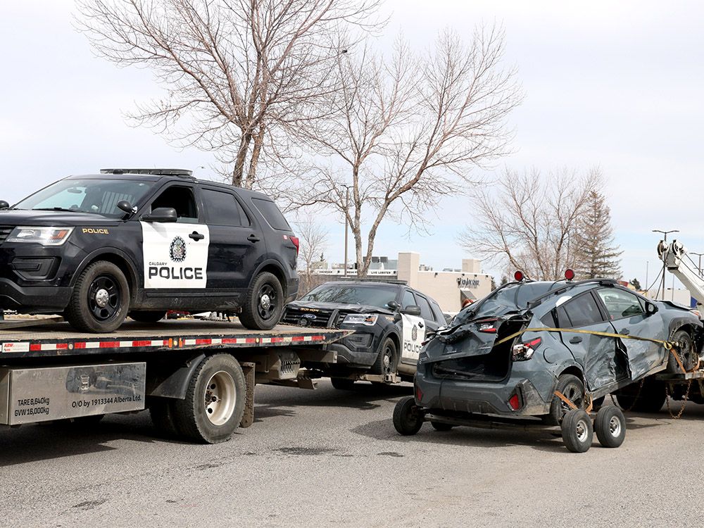 Three arrested after hit-and-run in Forest Lawn, vehicle driving ...