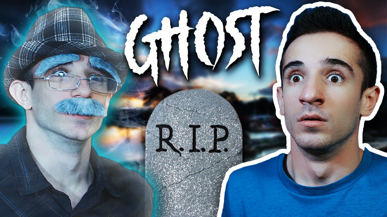 My grandpa's a ghost!
