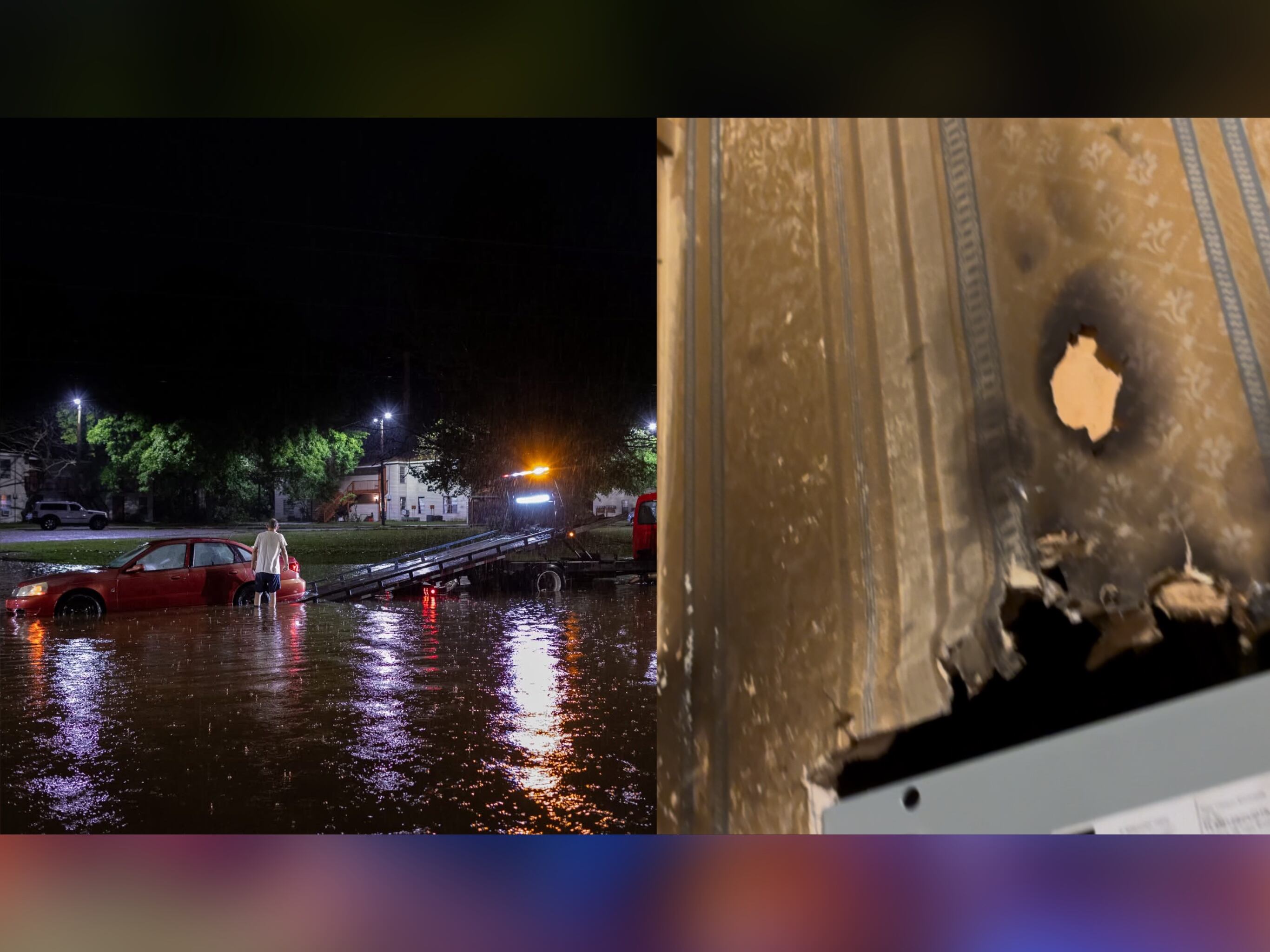 Severe storms in Mobile cause flooding and fires, Mobile Fire-Rescue ...