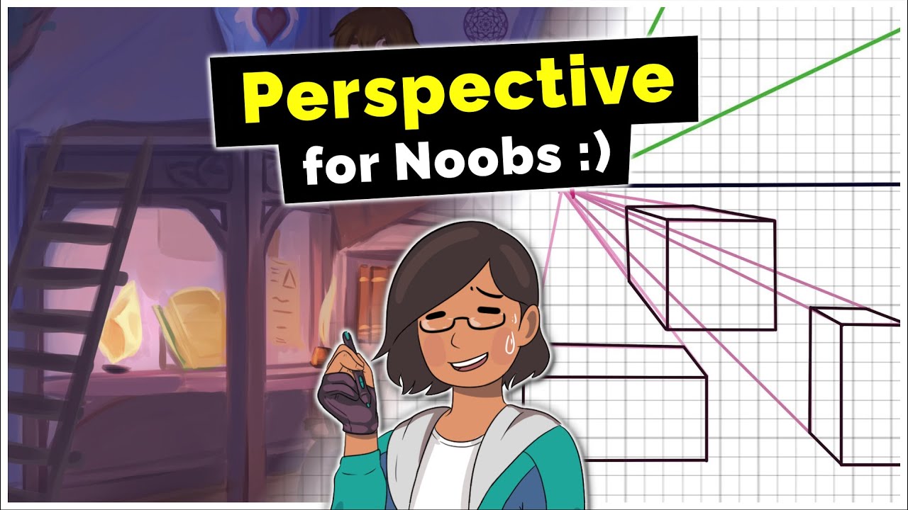 How to Draw ANY Room from Imagination – Easy Perspective Tricks!