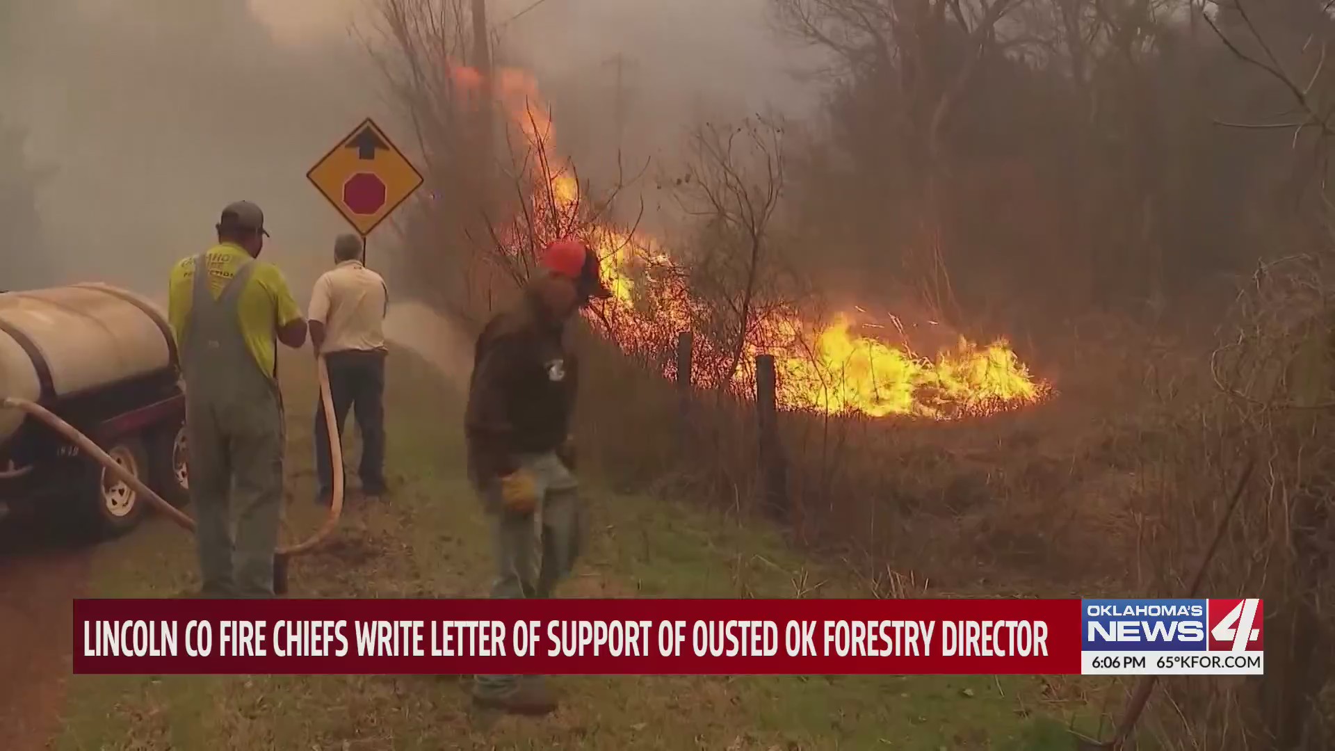 Lincoln Co. fire chiefs write a letter of support of ousted OK Forestry ...