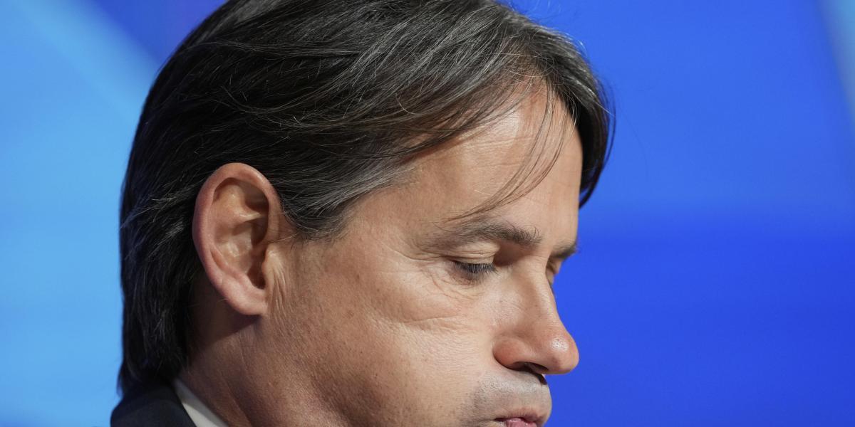 Simone Inzaghi, receloso: "Son los favoritos junto al Real Madrid"