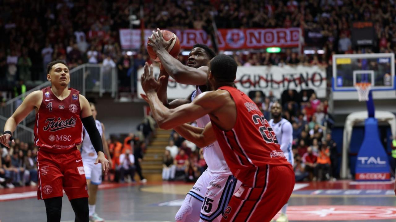 Semaforo rosso per il Napoli Basket a Trieste, gli azzurri crollano 109 ...