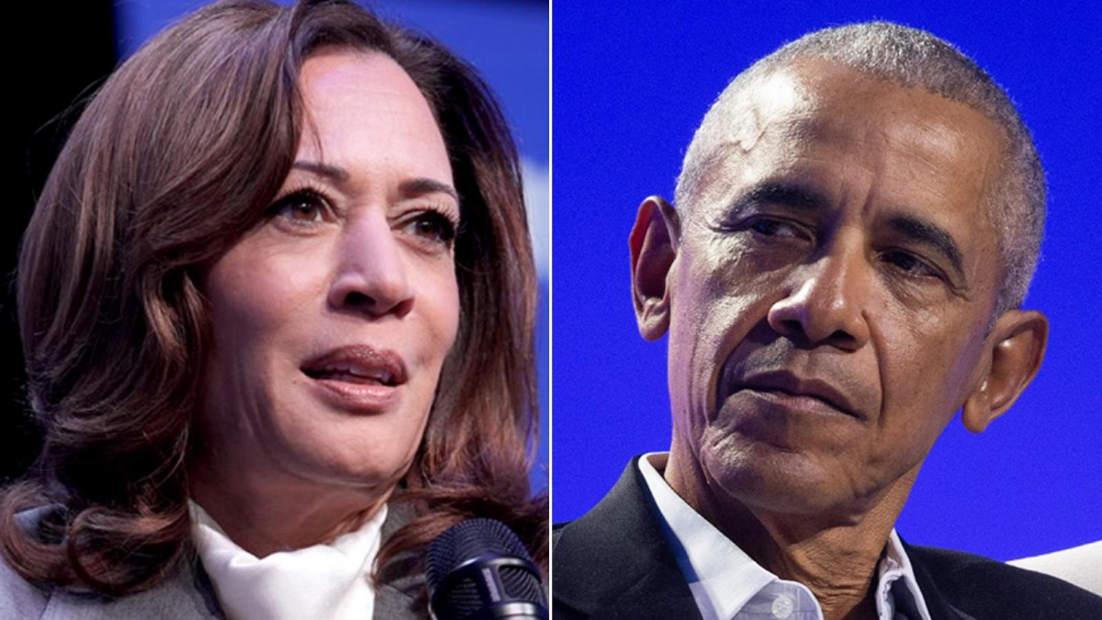 Obama, Harris criticize Trump over moves they say are against America's ...