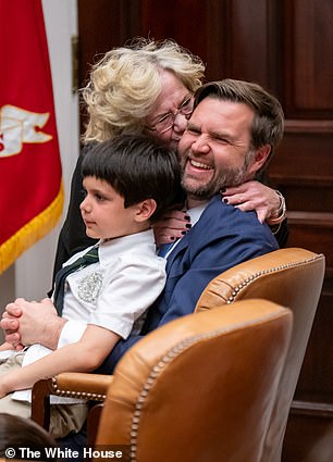 JD Vance celebrates mother's 10 years of sobriety at the White House