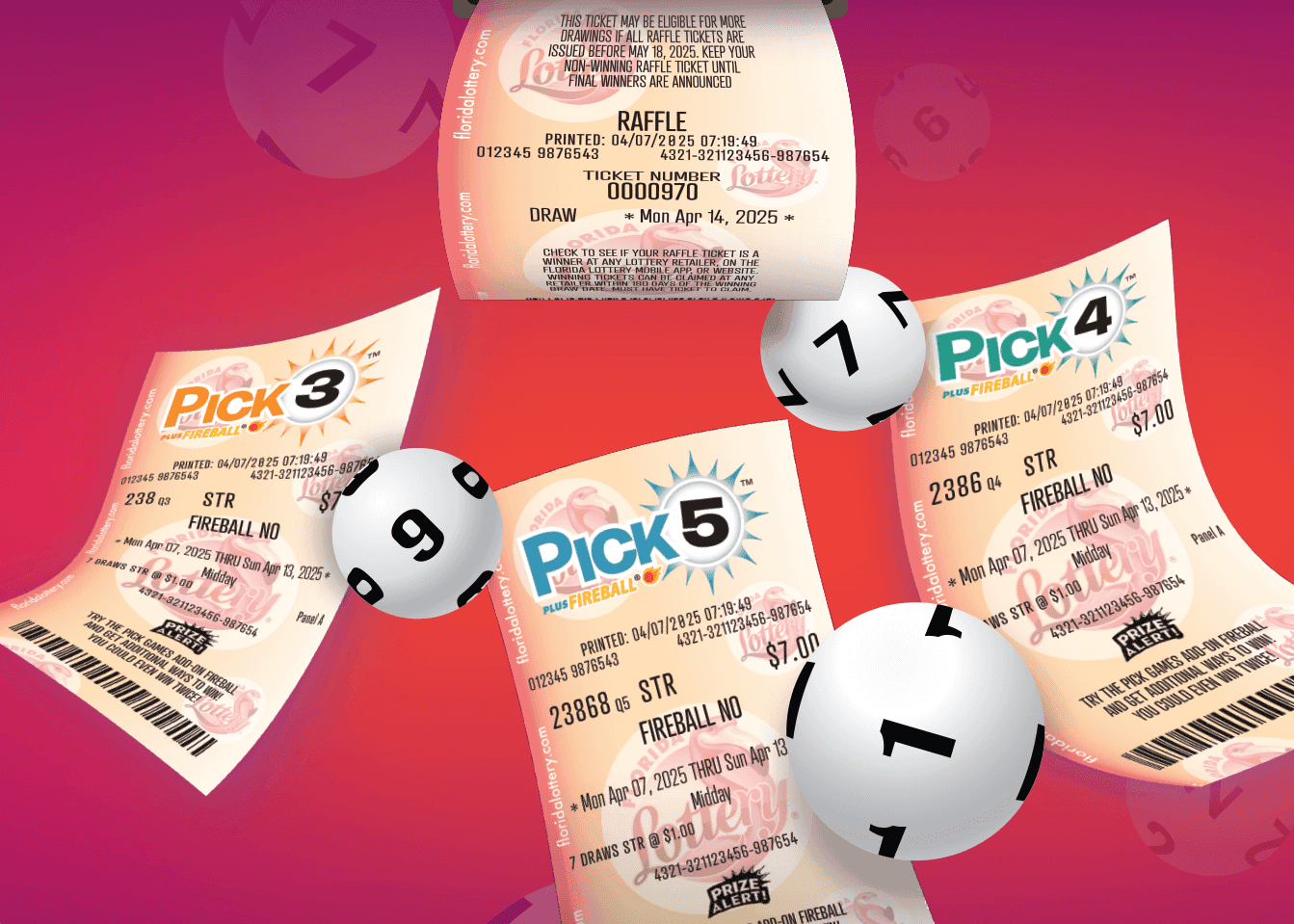 Winning Florida Lotto numbers for Wednesday, Nov. 5, $1.75 million just ...