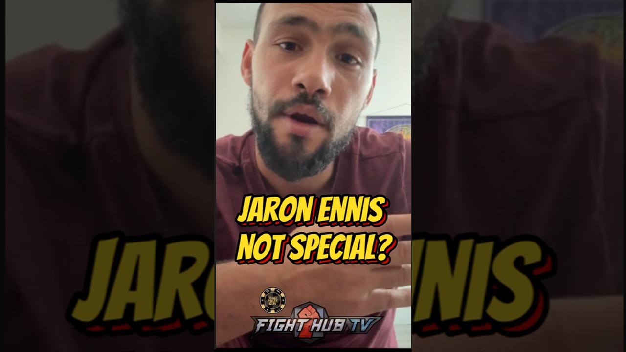Keith Thurman Dismisses Jaron Ennis as Overhyped and Not Special