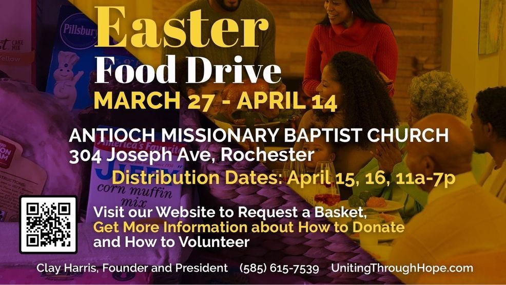 Local organization launches annual Easter food drive