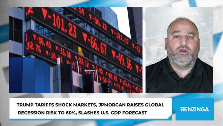 Trump Tariffs Shock Markets, JPMorgan Raises Global Recession Risk To ...