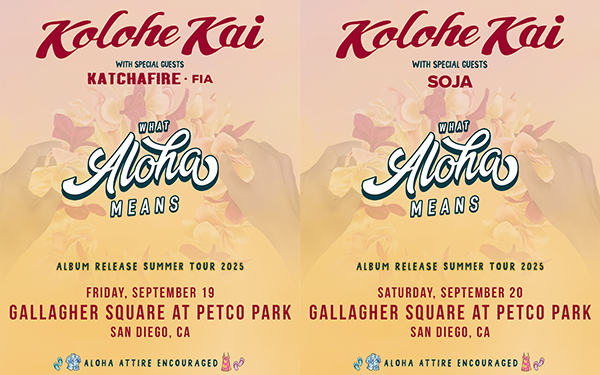 Kolohe Kai at Petco Park: How to get concert tickets