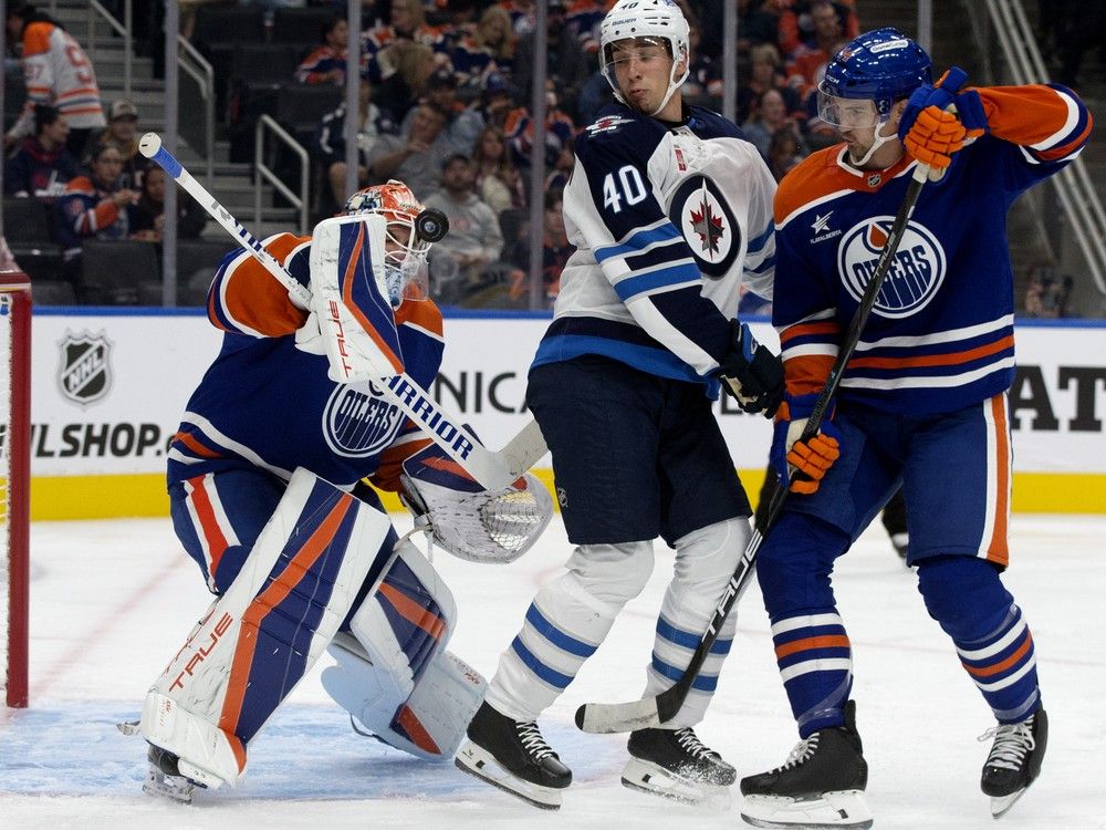 Rodrigue makes first NHL start in net for injury-riddled Edmonton Oilers