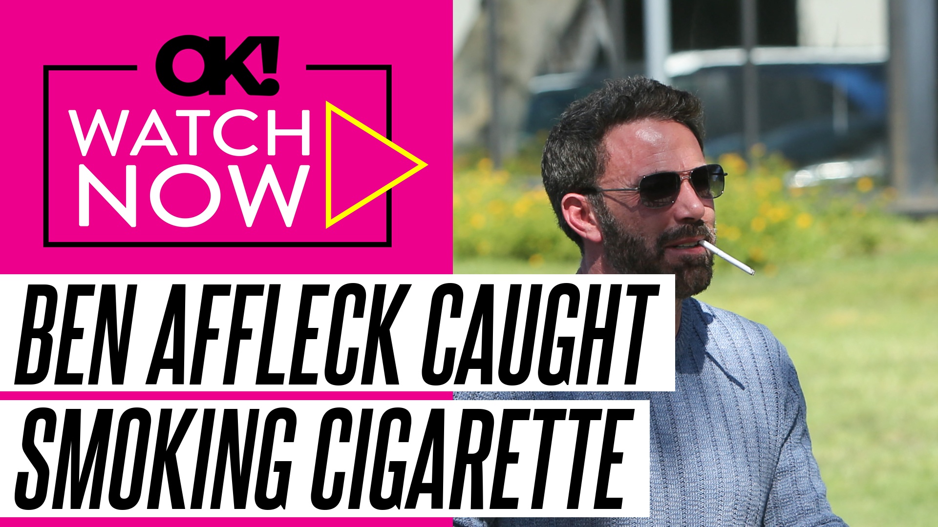 Ben Affleck Smokes Cigarette While Location Scouting Despite Ex ...