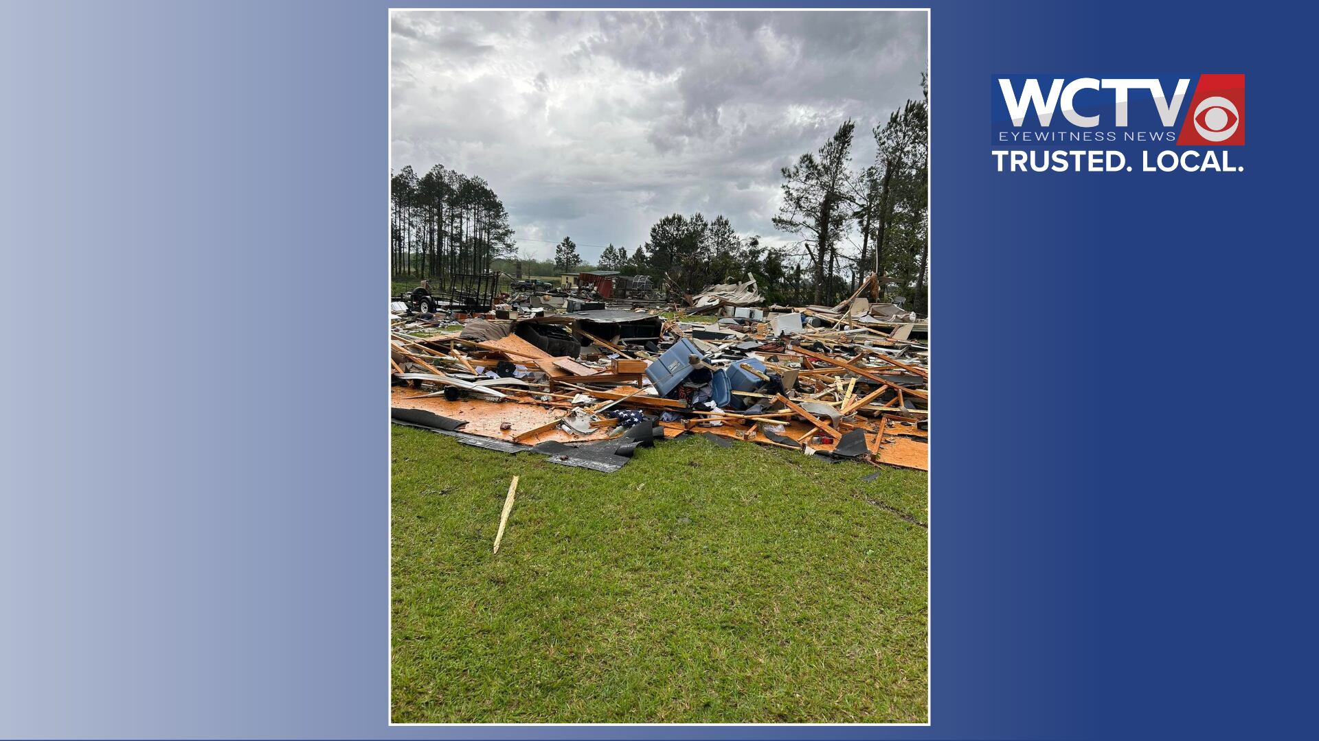 Radar-confirmed tornado destroys Grady County resident’s home