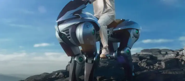 Kawasaki Unveils a Rideable Robot Horse That Runs on Hydrogen and Moves ...