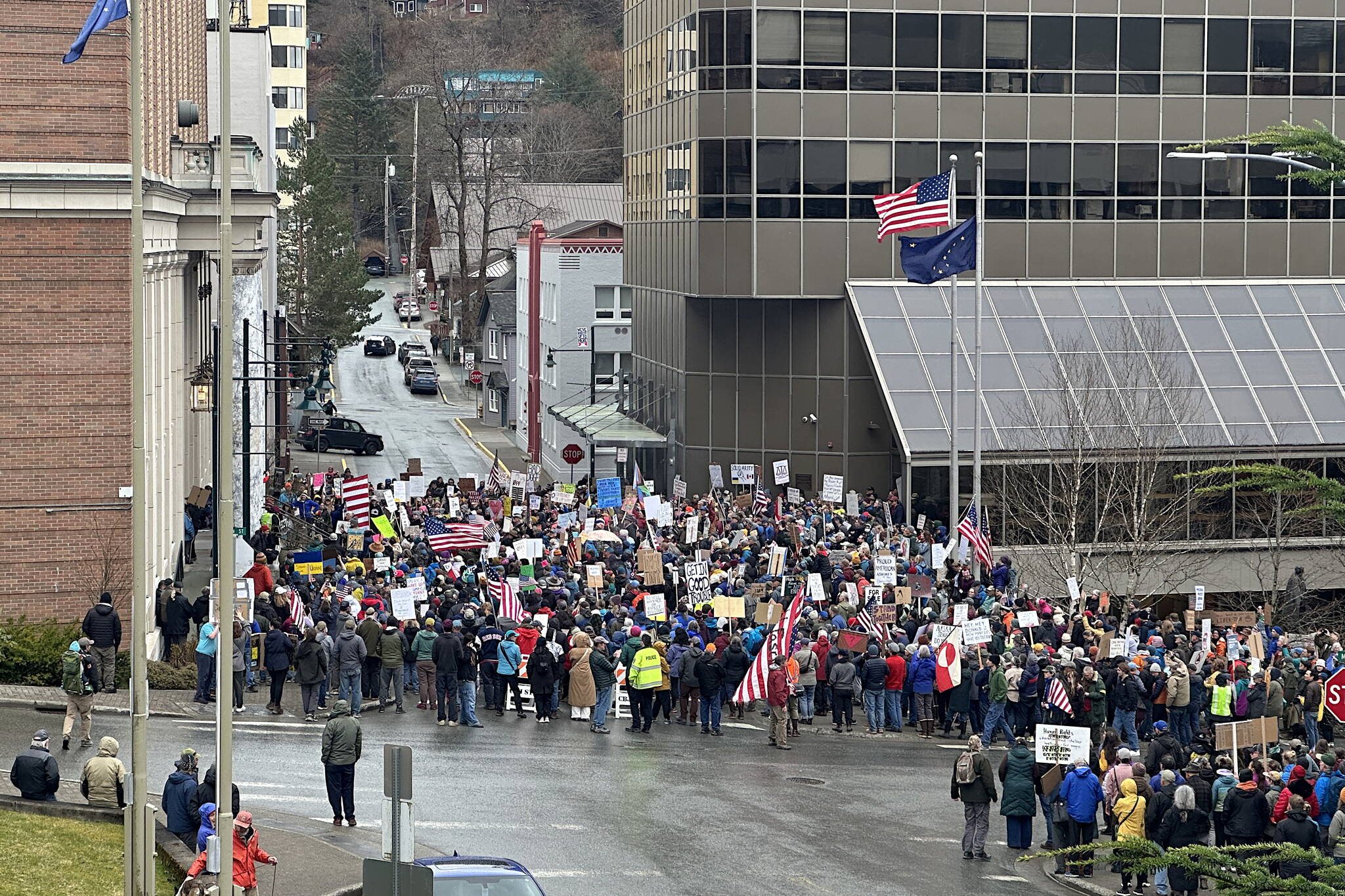 Largest Juneau protest of Trump’s second term joins voices of ...