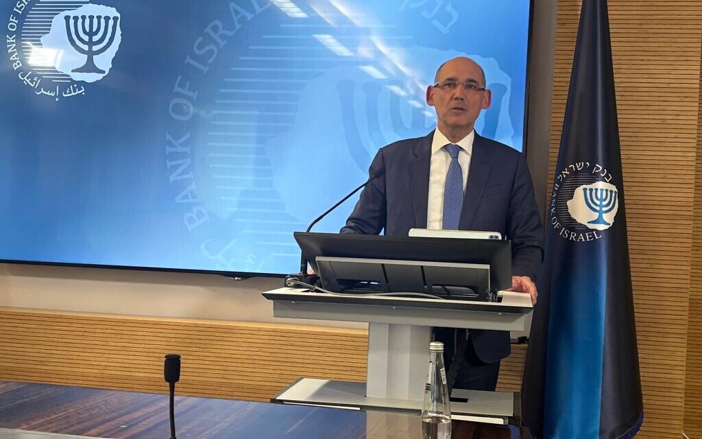 Bank of Israel cuts growth prospects, holds rates, warning about Trump ...