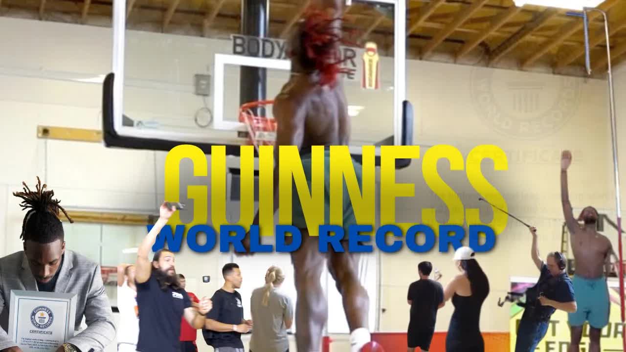 Highest Vertical Jump EVER Recorded (Guinness World Record)