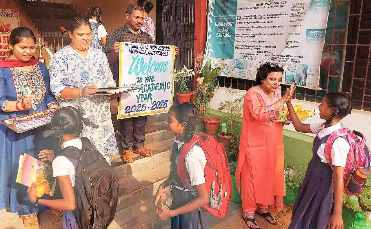 Goa schools open April 2025-26 academic year with 90% attendance