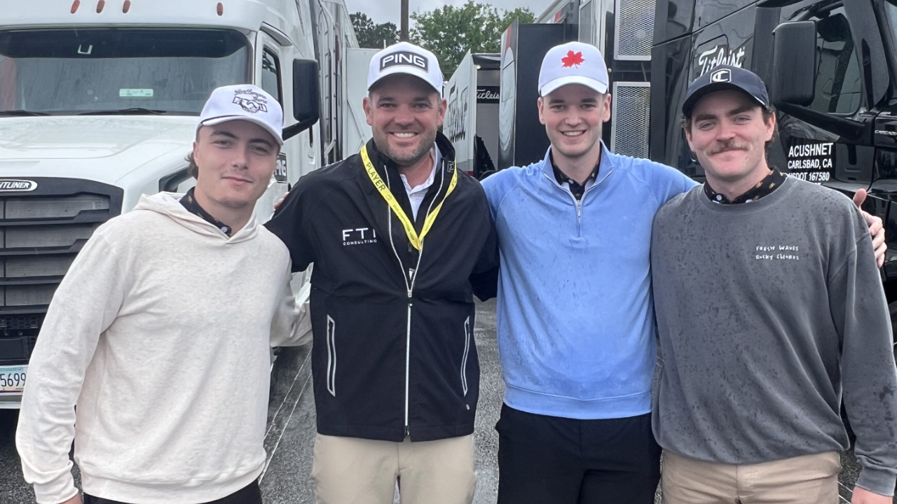 How three friends took an adventure of a lifetime to the Masters