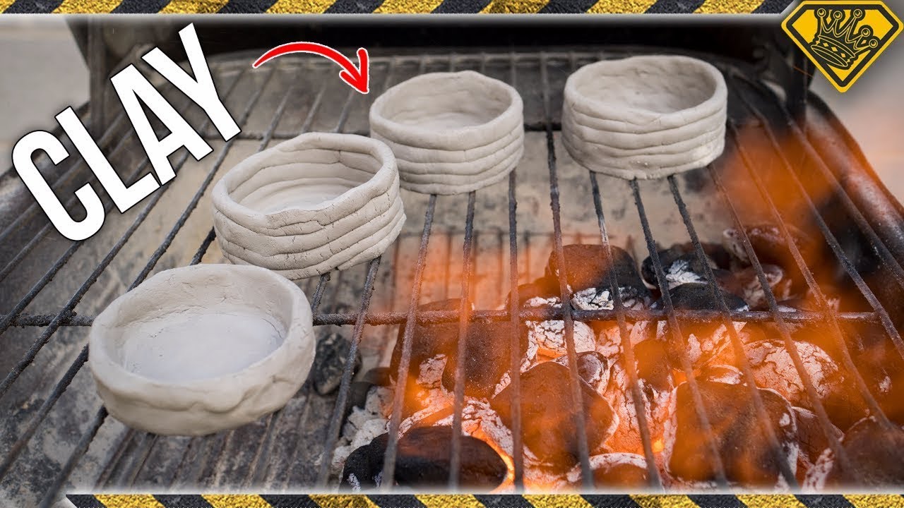 Clay In Bbq: Firing Clay Without A Kiln Is Easy