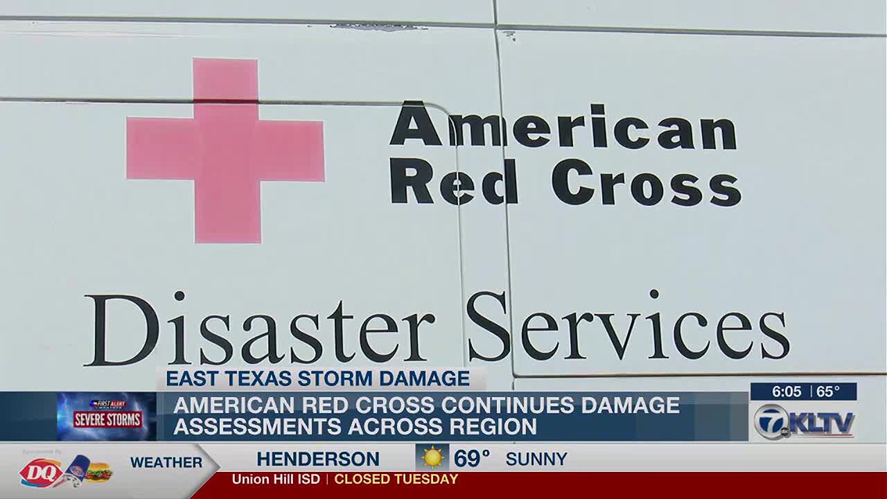 Red Cross continues damage assessments following Friday’s severe weather