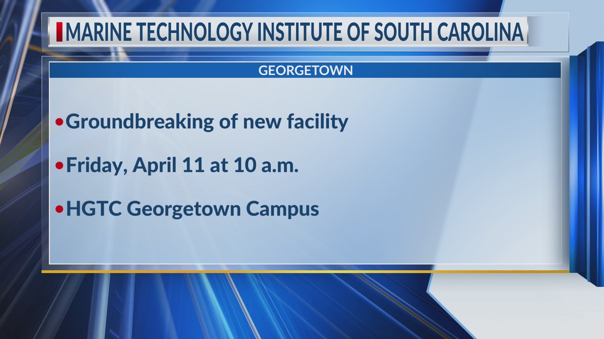 Groundbreaking to be held on new Marine Technology Institute of South ...