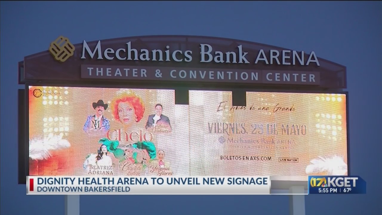 Dignity Health Arena to unveil new signage