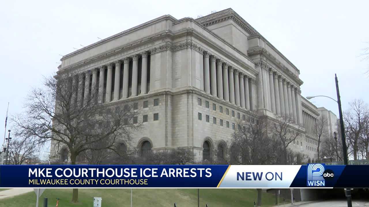 ICE agents make arrests inside Milwaukee County Courthouse complex; is ...