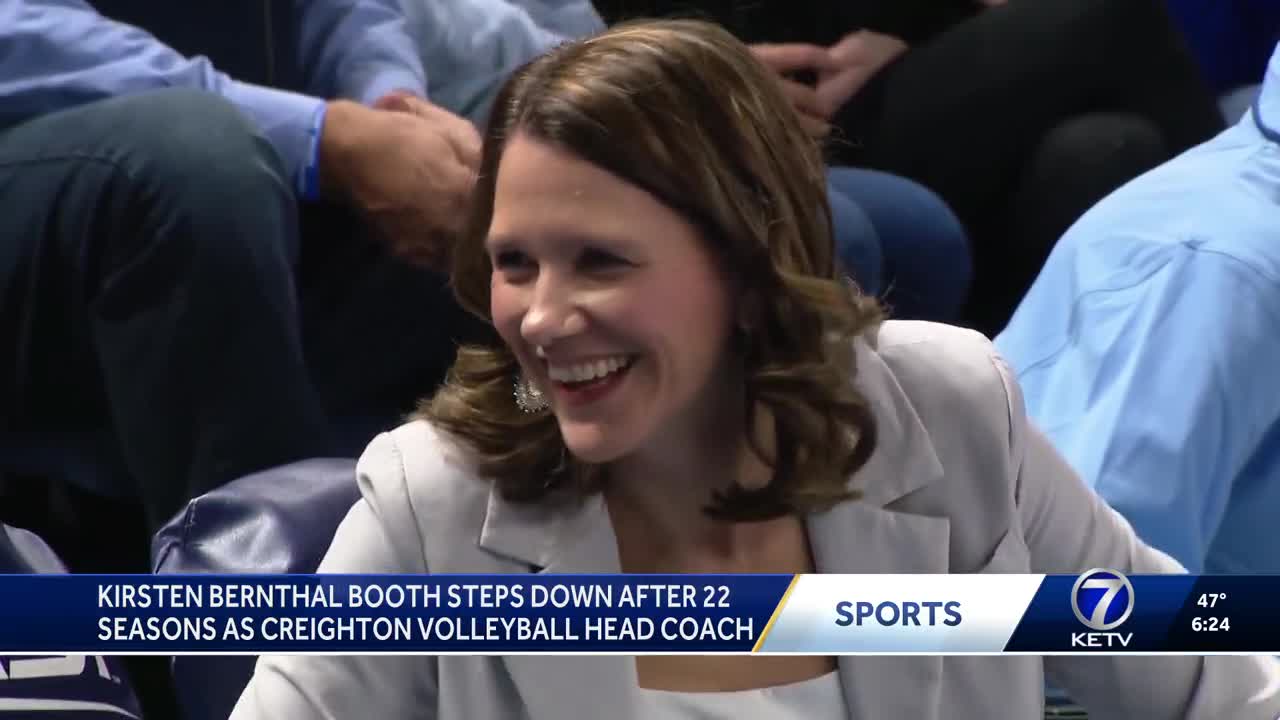 Former Creighton volleyball Kirsten Bernthal Booth reflects on career ...