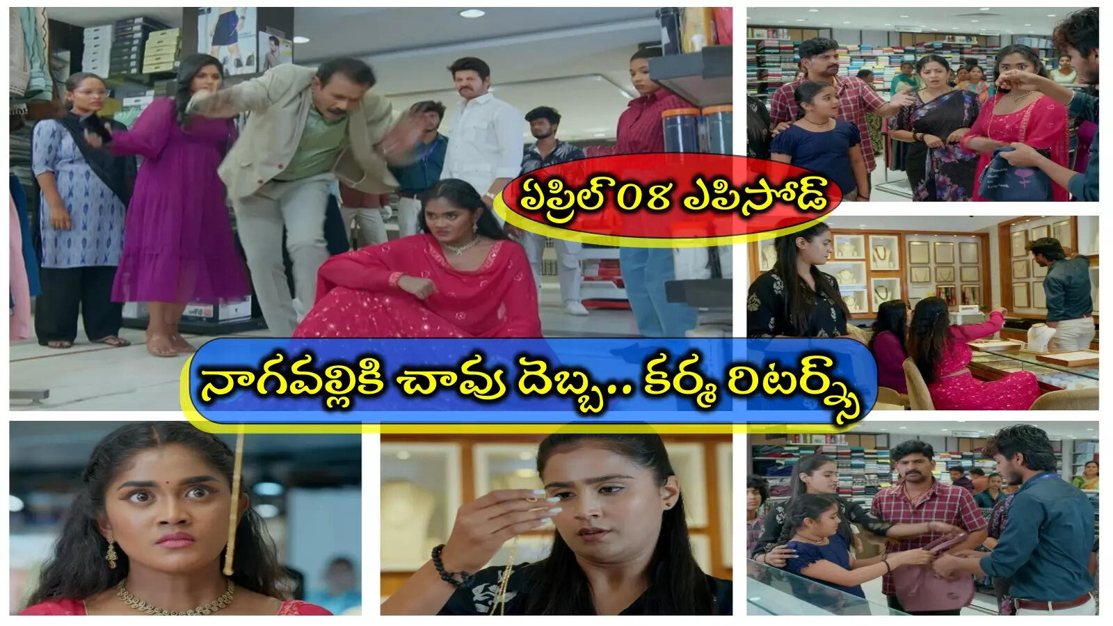 Chinni Serial Today ఏప్రిల్ 08 ఎపిసోడ్: కర్మ రిటర్న్స్.. నాగవల్లిని ...