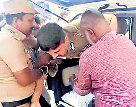 Close shave for Avadi police commissioner in three-vehicle pileup