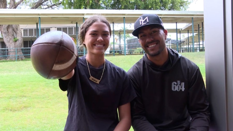 Cali Moniz-Kealoha continues family legacy at Leilehua