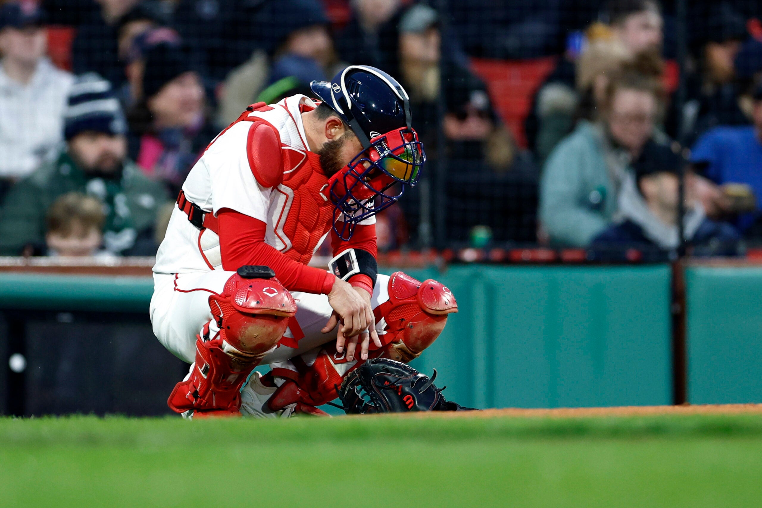 Red Sox catcher Connor Wong expected to land on IL due to broken finger