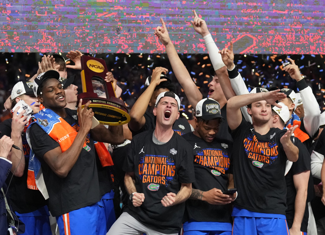 Florida Recreates Viral Moment After Winning NCAA Tournament