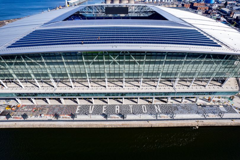 Seven incredible new pictures of new Everton stadium like you've never ...